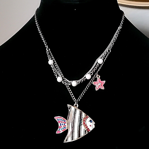 Betsey Johnson | Jewelry | Vintage Betsey Johnson Mermaids Tale ...